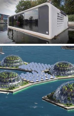 Contemporary Floating Homes, Futuristic Architectural Designs, Green ...
