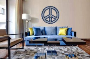 Peace Symbols in Home Decorating, Ideas for Rooms and Outdoor Living Spaces