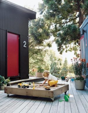 Outdoor Playground Ideas, DIY Sandboxes, 50 Fun Kids Designs
