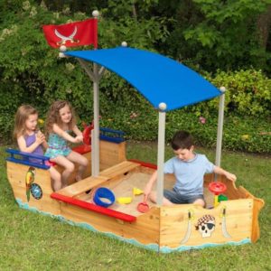 Outdoor Playground Ideas, DIY Sandboxes, 50 Fun Kids Designs