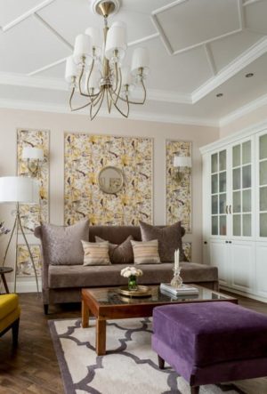 How to Match Wall Paint Colors and Modern Wallpaper, Interior Trends