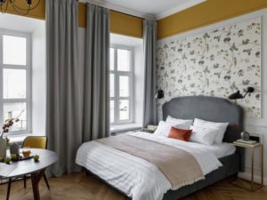 How to Match Wall Paint Colors and Modern Wallpaper, Interior Trends