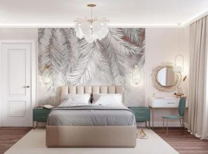 How to Match Wall Paint Colors and Modern Wallpaper, Interior Trends