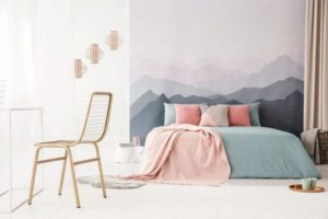 How to Match Wall Paint Colors and Modern Wallpaper, Interior Trends