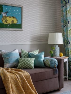 How to Match Wall Paint Colors and Modern Wallpaper, Interior Trends