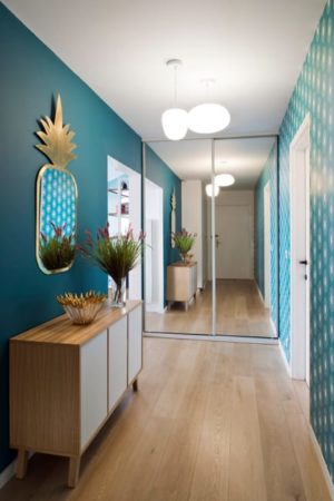 How to Match Wall Paint Colors and Modern Wallpaper, Interior Trends