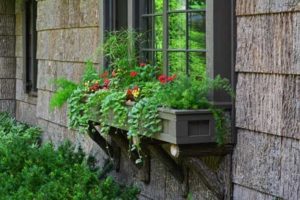 Window Planters with Beautiful Flowers Add European Charm to Exterior ...