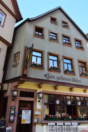Window Boxes and Balcony Decorating with Flowers, Blooming German Houses