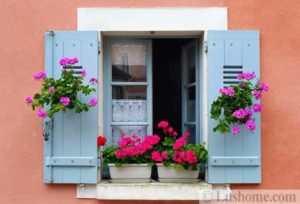 Window Planters with Beautiful Flowers Add European Charm to Exterior ...