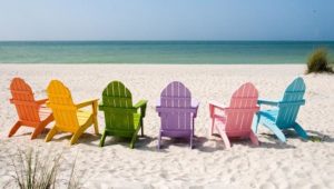 Colorful Outdoor Seating Areas to Brighten Summer Decorating, 55 ...