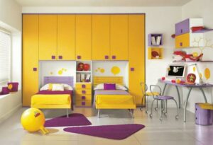 Yellow Color Schemes, 55 Modern Kids Room Design Ideas