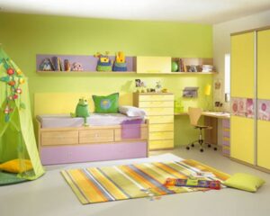 Yellow Color Schemes, 55 Modern Kids Room Design Ideas