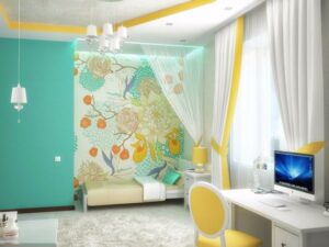 Yellow Color Schemes, 55 Modern Kids Room Design Ideas