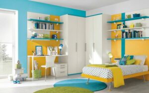 Yellow Color Schemes, 55 Modern Kids Room Design Ideas