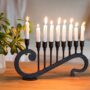 55 Modern Menorah Designs, Original Winter Holiday Decorations