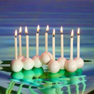 55 Modern Menorah Designs, Original Winter Holiday Decorations