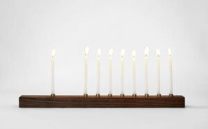 55 Modern Menorah Designs, Original Winter Holiday Decorations