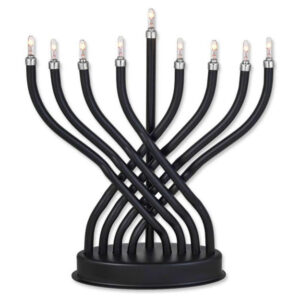 55 Modern Menorah Designs, Original Winter Holiday Decorations