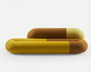 Modern Living Room Furniture, Colorful and Playful Link and Loop Collection