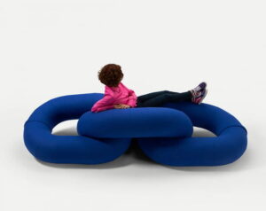 Modern Living Room Furniture, Colorful and Playful Link and Loop Collection