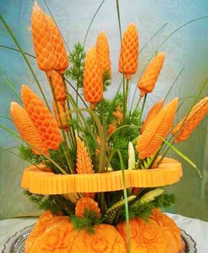 Food Carving, 50 Fall Ideas Creating Fabulous Edible Decorations for ...