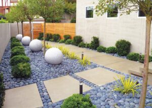 55 Pebble Walkways and Patio Ideas, Beautiful Yard Landscaping with Stones