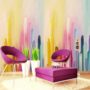 Modern Wall Design, 55 Thrilling Wall Painting Ideas to Adore Rooms