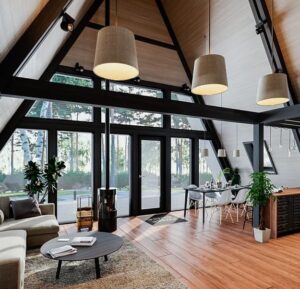 Modern Interior Design, Triangular Architectural Interiors