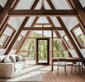 Modern Interior Design, Triangular Architectural Interiors