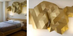 Geometric Trends in Decorating Rooms and Yards, 55 Fabulous Origami Designs