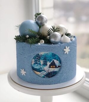 Fabulous Cake Decoration Ideas for Winter Events, 55 Creative Design Ideas