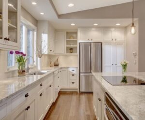 Ergonomic Fridge Placement and Kitchen Remodel Ideas, 55 Modern Kitchen ...