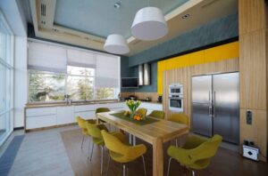 Ergonomic Fridge Placement and Kitchen Remodel Ideas, 55 Modern Kitchen ...
