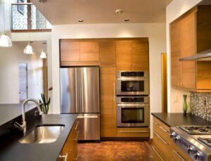 Ergonomic Fridge Placement and Kitchen Remodel Ideas, 55 Modern Kitchen ...