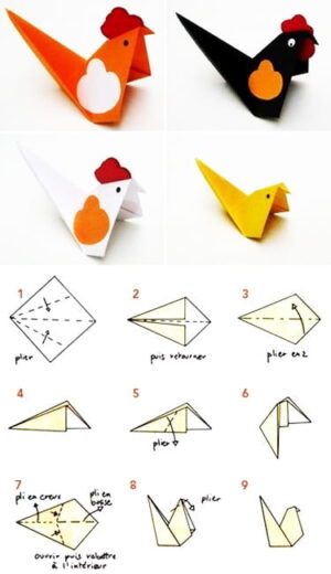 Origami Easter Decorations and Gifts, 35 Exciting Paper Craft Ideas