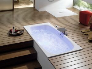 50 Inspirational Bathroom Design Ideas, Tranquil Sunken Bathtubs