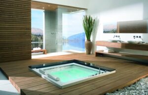 50 Inspirational Bathroom Design Ideas, Tranquil Sunken Bathtubs