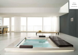 50 Inspirational Bathroom Design Ideas, Tranquil Sunken Bathtubs