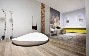 50 Inspirational Bathroom Design Ideas, Tranquil Sunken Bathtubs