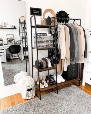 Open Storage Solutions, No Closet Storage Ideas