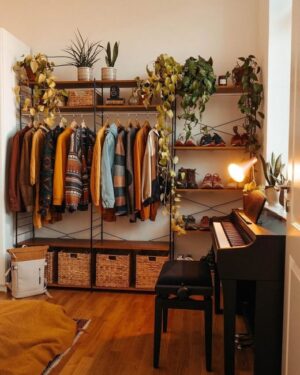 Open Storage Solutions, No Closet Storage Ideas