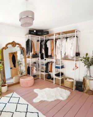 Open Storage Solutions, No Closet Storage Ideas