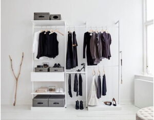 Open Storage Solutions, No Closet Storage Ideas