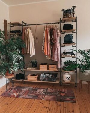 Open Storage Solutions, No Closet Storage Ideas