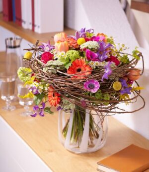 55 Fresh Flower Arrangements, Creative Home Decorations, Unique Eco Gifts