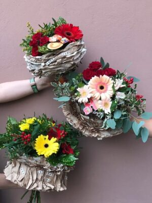 55 Fresh Flower Arrangements, Creative Home Decorations, Unique Eco Gifts