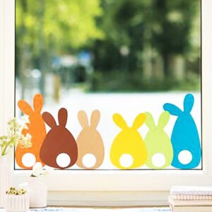 55 Easter Ideas for Window Decorating, Colorful Spring Crafts, DIY ...