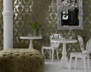 Modern and Antique Mirrored Wallpaper Designs, Stylish Wall Decoration ...