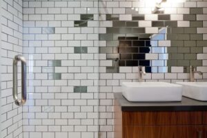 Mirrored Tile Designs, Modern Kitchen and Bathroom Tiles