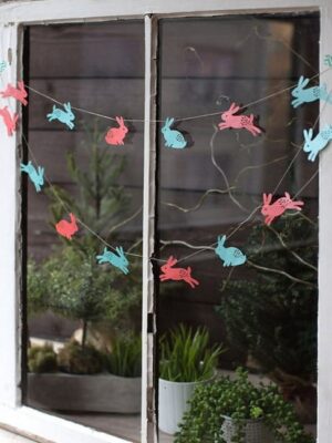 55 Easter Ideas for Window Decorating, Colorful Spring Crafts, DIY ...